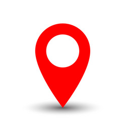 Location icon map address geographical position Vector Image