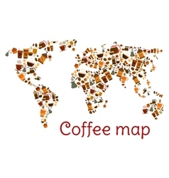 Coffee background Royalty Free Vector Image - VectorStock