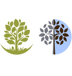 Nature icons Vector Image by ma_rish - Image #147355 - VectorStock