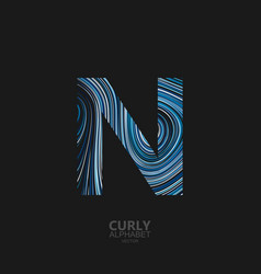 Leather textured letter z Royalty Free Vector Image