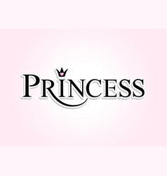 Beautiful princess with diadem Royalty Free Vector Image