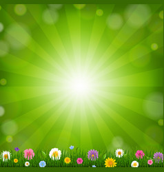 Abstract sunburst light background Royalty Free Vector Image