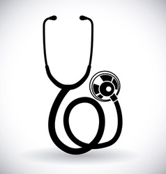 Stethoscope design Royalty Free Vector Image - VectorStock