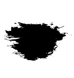 Brushed stroke banner Royalty Free Vector Image