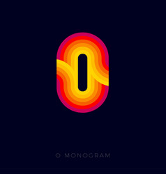 Red r monogram Royalty Free Vector Image - VectorStock