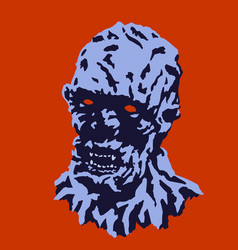 Evil demon head Royalty Free Vector Image - VectorStock