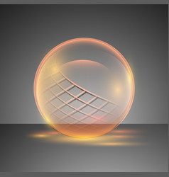 Transparent clear shiny Royalty Free Vector Image
