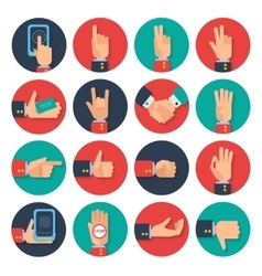 Body language concept icon Royalty Free Vector Image