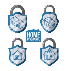 Home pictograph house Royalty Free Vector Image