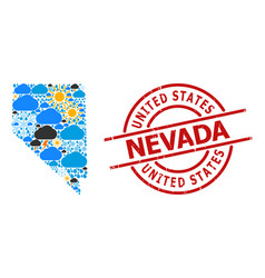 World climate zones map geographic Royalty Free Vector Image