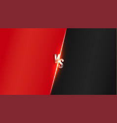 Comparison versus vs screen background Royalty Free Vector