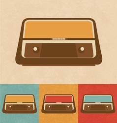 Retro music icons Royalty Free Vector Image - VectorStock