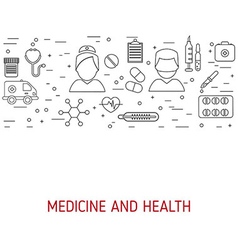Medical background in grey Royalty Free Vector Image