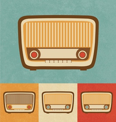 Retro music icons Royalty Free Vector Image - VectorStock