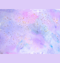 Soft pink powder color watercolor background Vector Image