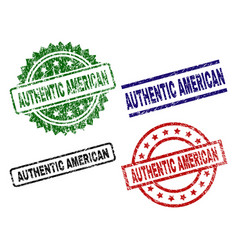 Proud to be american sign or stamp Royalty Free Vector Image