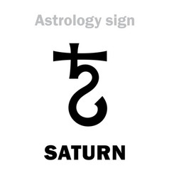 Astrology asteroid prometheus Royalty Free Vector Image