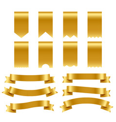 Long ribbons Royalty Free Vector Image - VectorStock