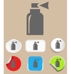 Spray can caps Royalty Free Vector Image - VectorStock