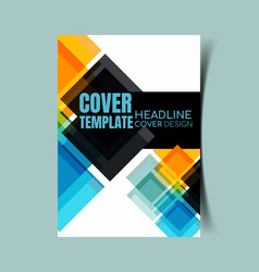 Abstract report cover 26 Royalty Free Vector Image