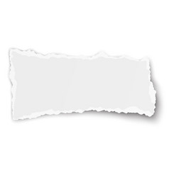 Square vintage brown torn scrapbook paper Vector Image