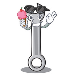 Finger spanner character cartoon style Royalty Free Vector