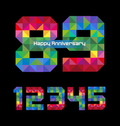 Eighty eight symbol Royalty Free Vector Image - VectorStock