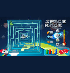 Neon game controller for controlling pc Royalty Free Vector