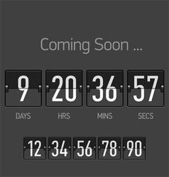 Countdown timer Royalty Free Vector Image - VectorStock