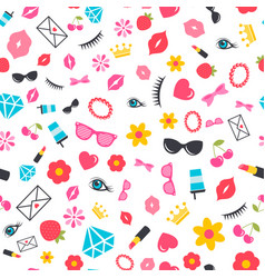 Seamless floral pattern Royalty Free Vector Image