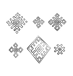 Russian textile seamless pattern Royalty Free Vector Image