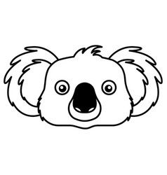Koala australian animal Royalty Free Vector Image