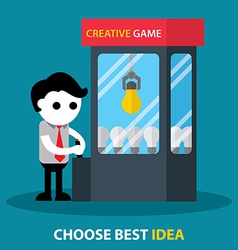 Choosing dress cartoon Royalty Free Vector Image