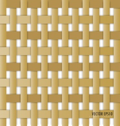 Seamless 3d brown rattan pattern art Royalty Free Vector