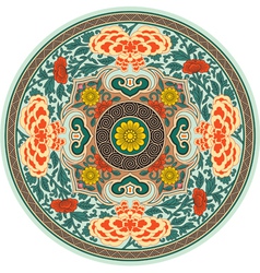 Oriental chinese ornament asian traditional Vector Image