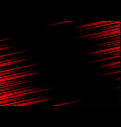 Abstract red line and black background Royalty Free Vector