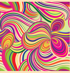 Abstract geometric wave pattern sripe wavy line Vector Image