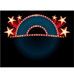 Marquee star Royalty Free Vector Image - VectorStock