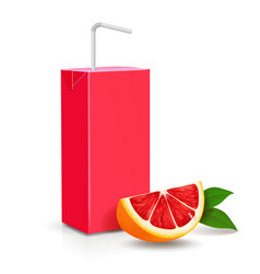 Juice pack grape Royalty Free Vector Image - VectorStock