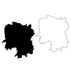 Detailed map of the china Royalty Free Vector Image