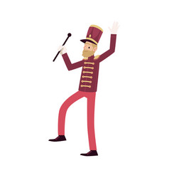 Boy marching band Royalty Free Vector Image - VectorStock