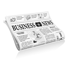 Newspaper Royalty Free Vector Image - VectorStock