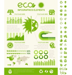Waste recycling infographic concept Royalty Free Vector