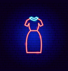 Clothes neon icons Royalty Free Vector Image - VectorStock