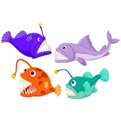 Cartoon fish Royalty Free Vector Image - VectorStock