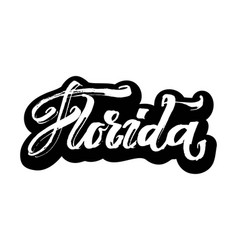 Calligraphy hand lettering brush font alphabet Vector Image