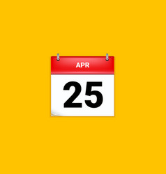 Calendar icon with month time symbol flat agenda Vector Image