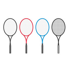 Table tennis rackets Royalty Free Vector Image