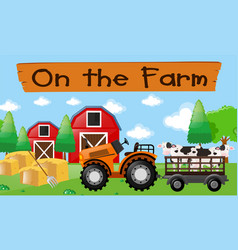 Autumn farm theme 9 Royalty Free Vector Image - VectorStock