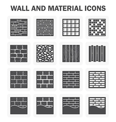 Seamless stones border stone wall texture Vector Image